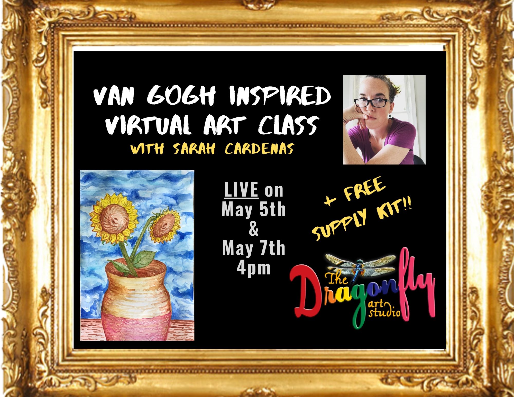 Virtual Art Class – The Perfect Gift For Mother’s Day! – Part 2 – The ...
